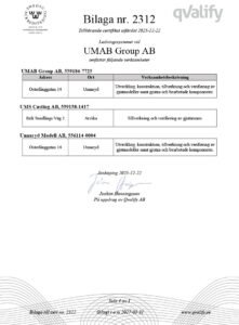 Välkommen till UMAB Group – Er kompletta tillverkningspartner